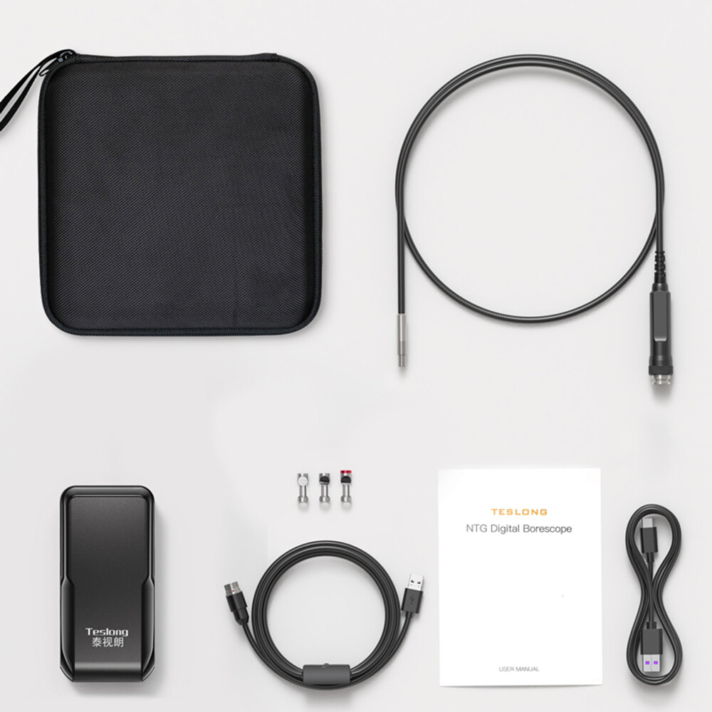 Teslong Rifle Borescope 0.2inch Gun Barrel Borescope Inspection Camera ...