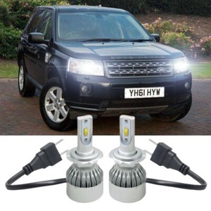 For Land Rover Freelander 2 2006-2014 2X H7 LED Headlight Bulbs Kit ...