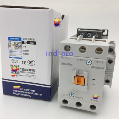 1 Pc. New MC-50A Electromagnetic Contactor AC24V AC110V AC220V AC380V ...