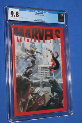 Marvels #0 (1994) CGC 9.8 NM/M - Spider-Man vs Goblin - Alex Ross Cover ...