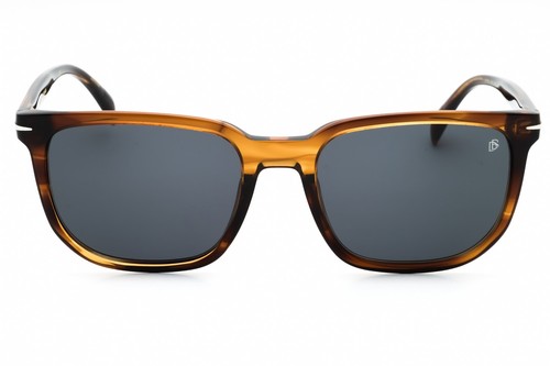 DAVID BECKHAM DB 1076/S KVI IR Sunglasses Brown Frame Gray Lenses 54mm ...