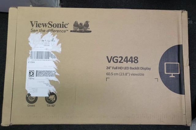 ViewSonic VG2439m-LED LED LCD Monitor for sale online | eBay
