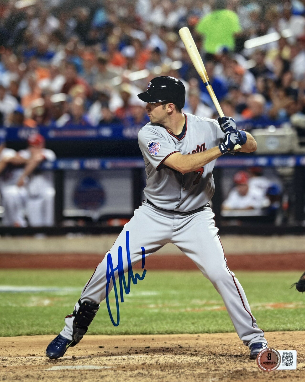 Joe Mauer Signed Autographed 8x10 Photo Minnesota Twins Beckett COA HOF ...