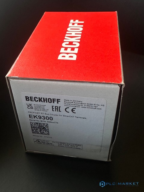 Beckhoff PROFINET RT Bus-koppler für EtherCAT Terminals EK9300 for sale ...