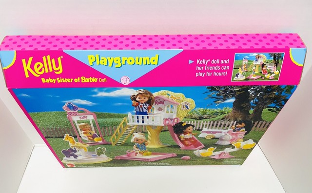 Barbie KELLY Playground Playset (1998 Arcotoys, Mattel) for sale online ...