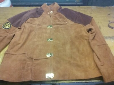 Men's Battlestar Galactica Colonial Viper Pilot Brown Suede Real ...