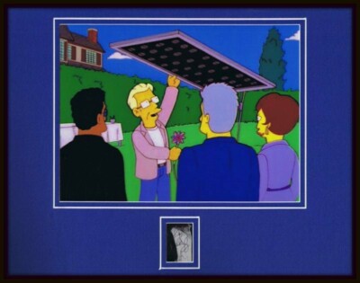 Ed Begley Jr Simpsons Signed Framed 11x14 Photo Display | eBay