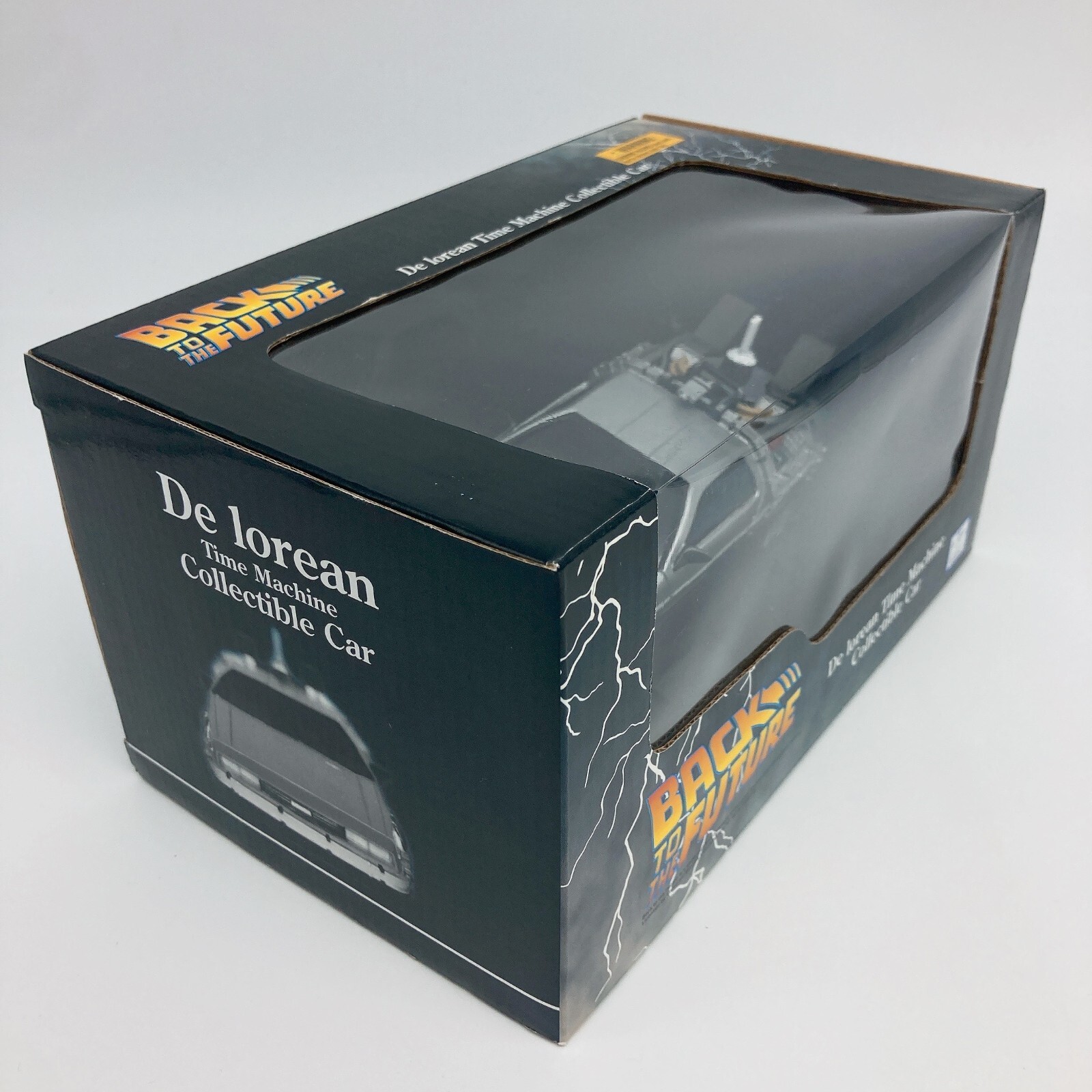 BACK TO THE FUTURE Delorean Time Machine Collectible Car Yamato Marty ...
