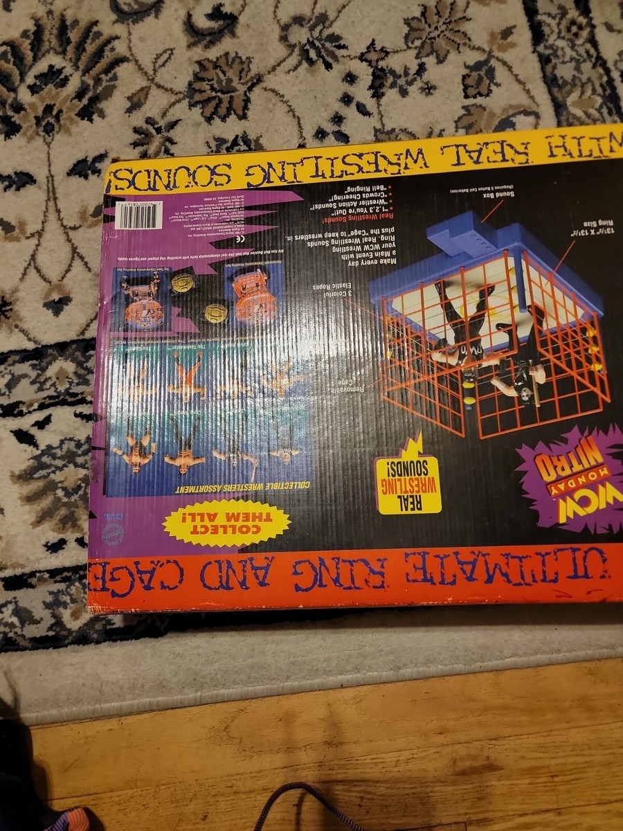 Wcw Monday Nitro Ring With Cage Action Wrestling Sounds WCW Monday