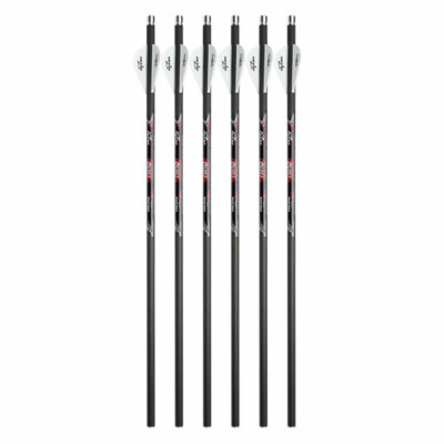 Excalibur Quill 16.5" Crossbow Arrows - With Rhino Nocks - 6 Pack ...