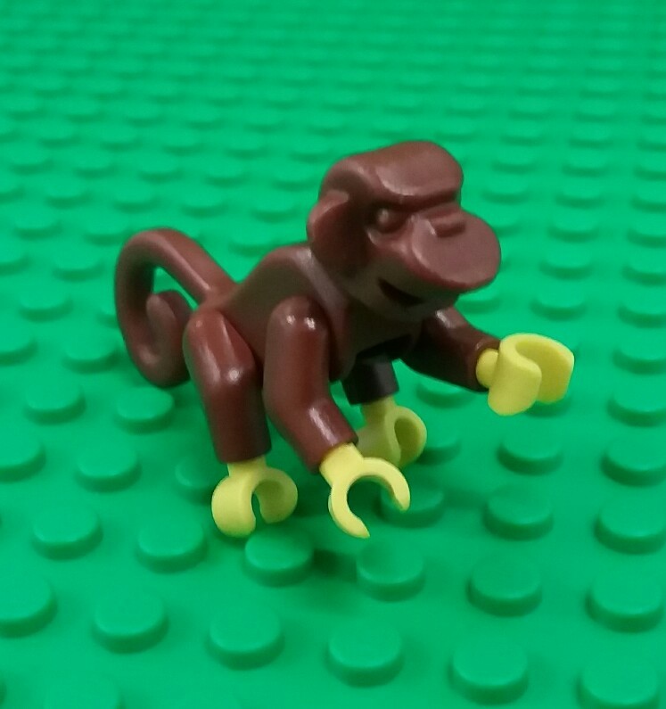 *NEW* Lego Brown Monkey Chimpanzee Zoo Animal Pirate Ship Pet x 1 | eBay