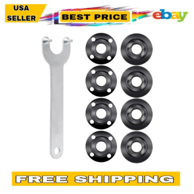 Angle Grinder Nuts & Wrench Set 5/8-11 Lock Nuts Compatible with ...