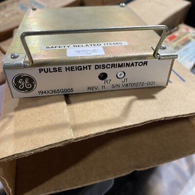 GE pulse height discriminator 194x365g005 - V0020568-001 | eBay