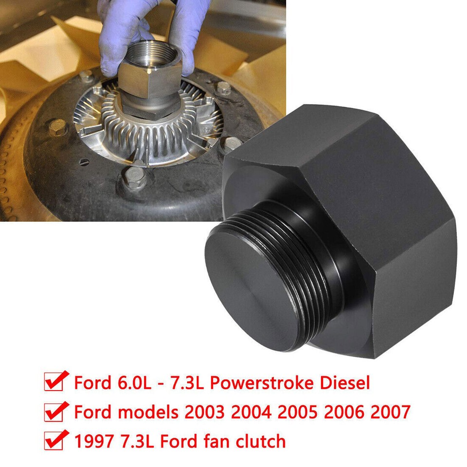 Fan Clutch Adapter for Ford 6.0L to 7.3L Powerstroke Diesel Mechanical ...