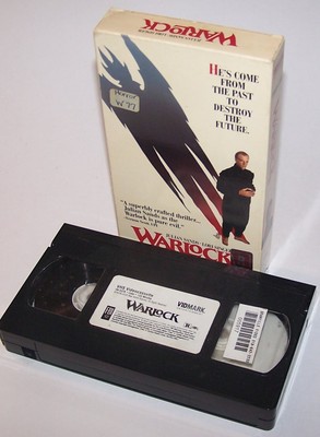 Vintage Warlock Vidmark VHS Video Cassette Horror - Julian Sands - Lori ...
