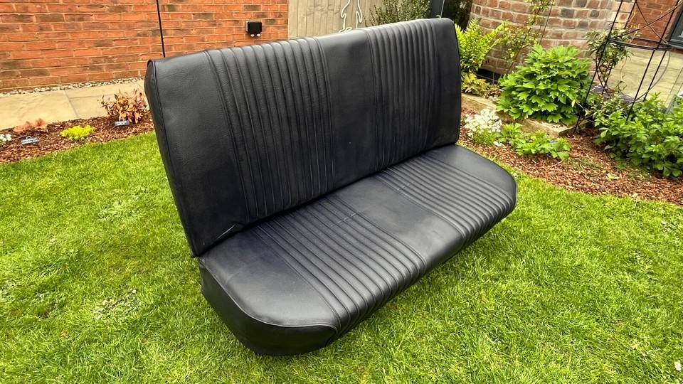 ado16 austin morris 1100 1300 Rear Seat Blue | eBay UK