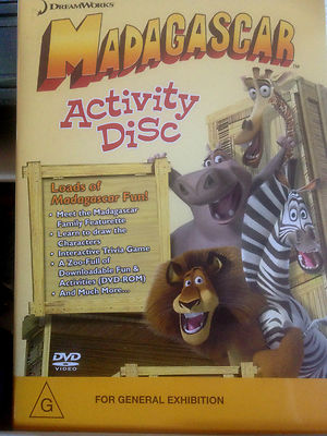 MADAGASCAR ACTIVITY DISC *USED * | eBay