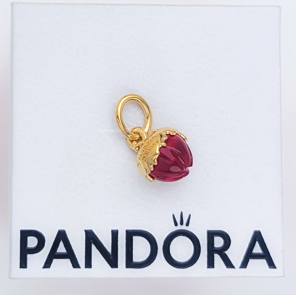 100% Authentic PANDORA Disney Villains Evil Queen Apple Dangle Charm ...