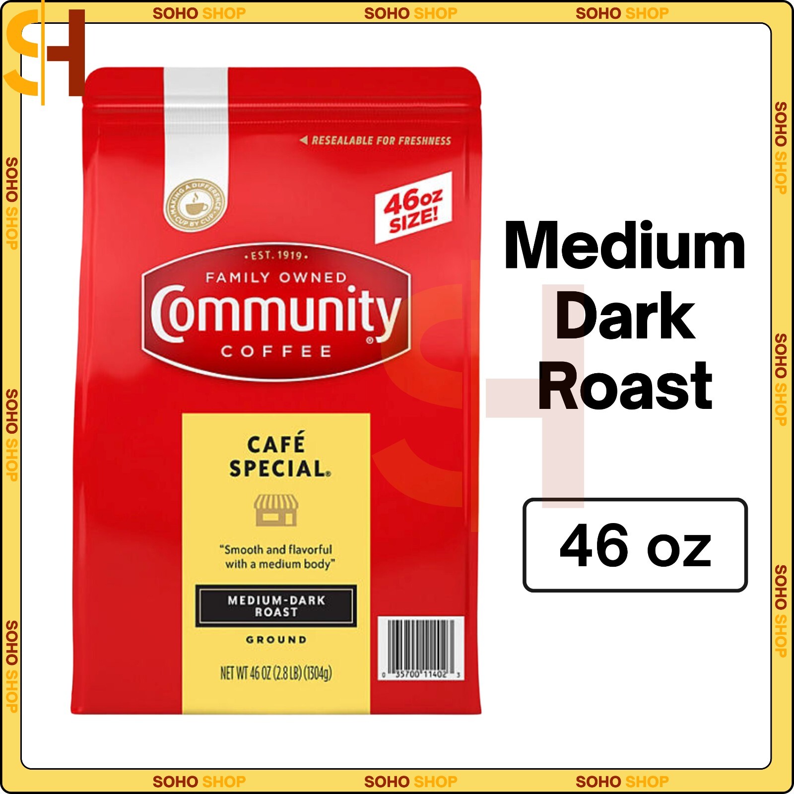 Community Coffee Ground, Cafe Special, 46 oz | eBay