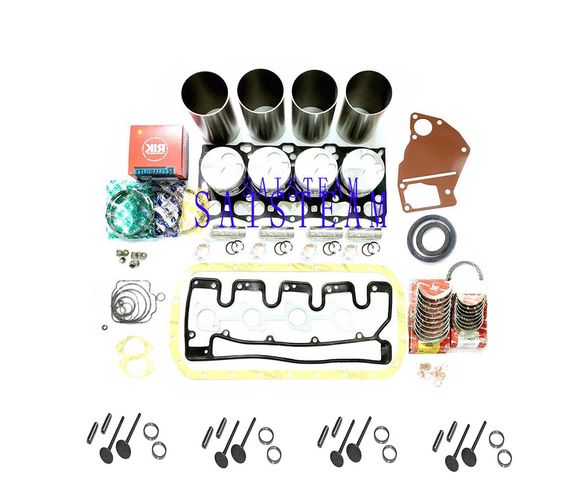 Isuzu 4LE1 Engine Rebuild kit for Hitachi JCB IHI Digger Generator and ...
