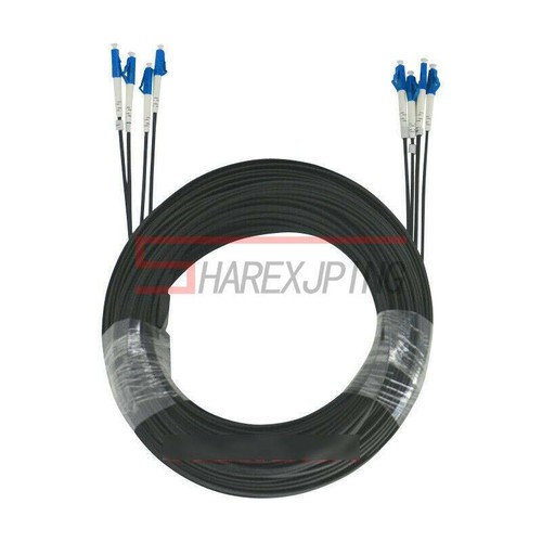 SM LC UPC Patch Cord Butterfly 4 Cores Outdoor FTTH Fiber Optic Drop ...