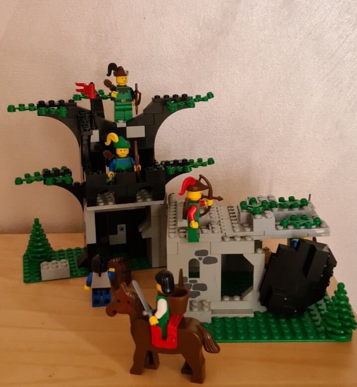 LEGO 6066 Robin Hood Geheimversteck Camouflaged Outpost Minifig Rare ...