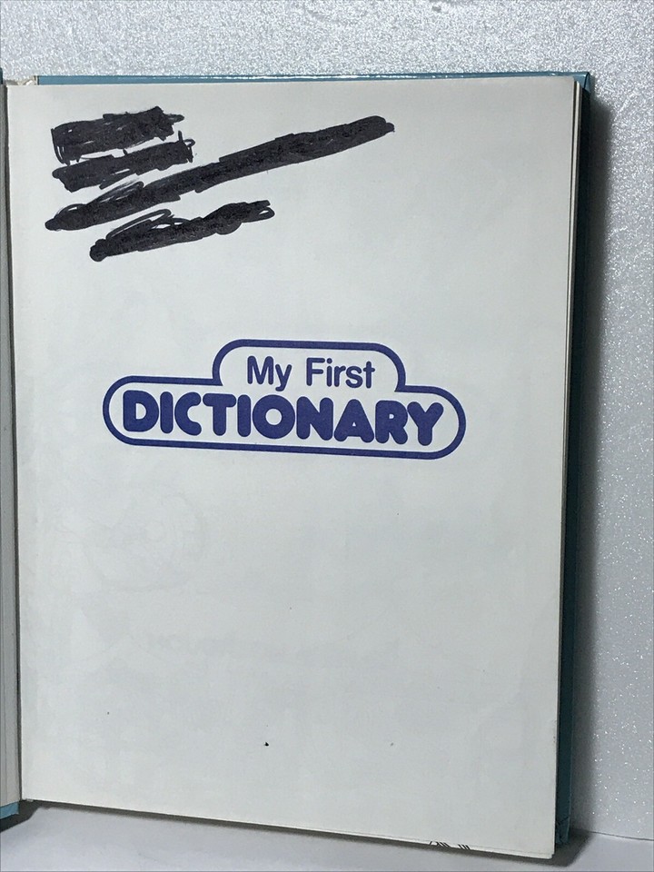 An American Heritage My First Dictionary Hardcover Book Houghton ...