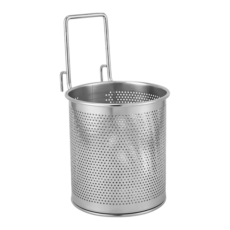 Stainless Steel Spaghetti Strainer Basket Pasta Strainer with Handle ...