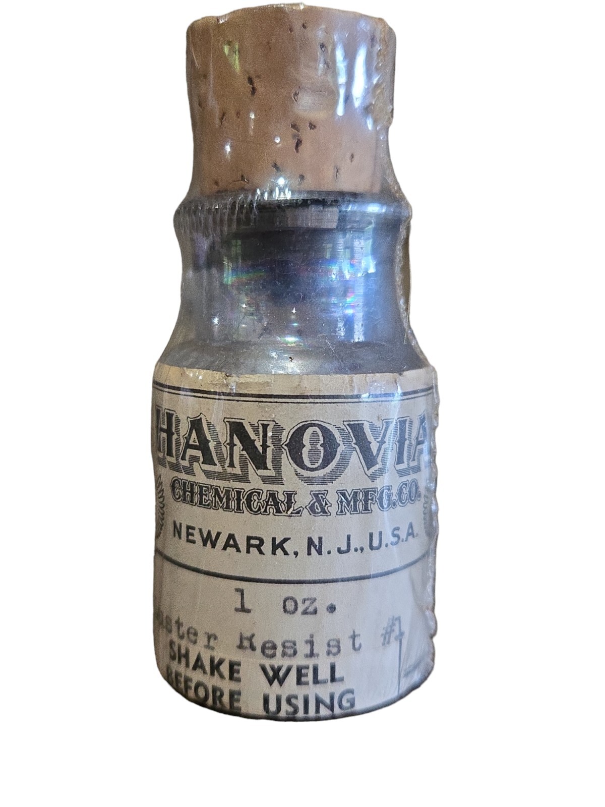 Vintage Hanovia Luster Resist #1 1 oz NOS Sealed RARE! | eBay