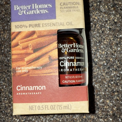 Better Homes & Garden Aromatherapy 100% pure essential cinnamon oil ...