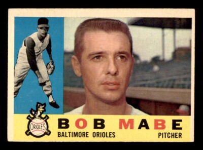 1960 Topps Baseball #288 Bob Mabe VG/EX *f1 | eBay