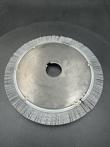 Nylon Wire Brush Wheels 7 Inch Diameter .4Inch Length/Depth 30mm Bore ...