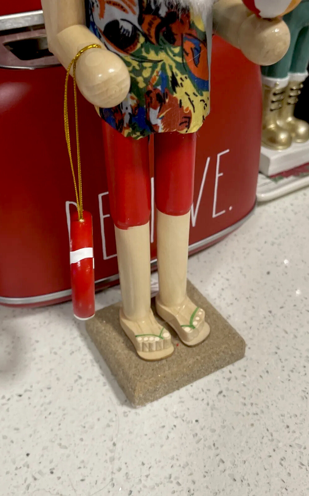 Hawaiian Nutcracker Beach Nutcracker Christmas tabletop Decor Gift | eBay