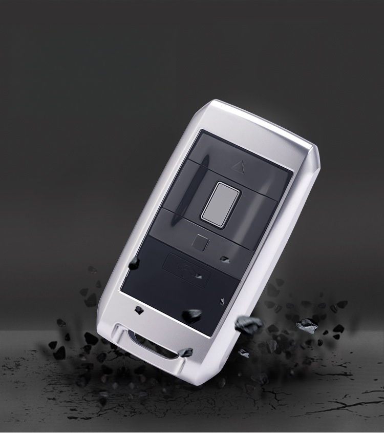 Aluminum Alloy Car Remote Snmart Key Fob Case Cover Bag For Rolls-Royce ...