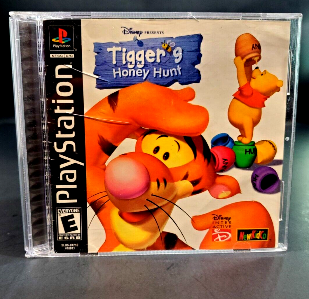 Tigger's Honey Hunt (Sony PlayStation 1 PS1, 2000) CIB Game, Case, and ...