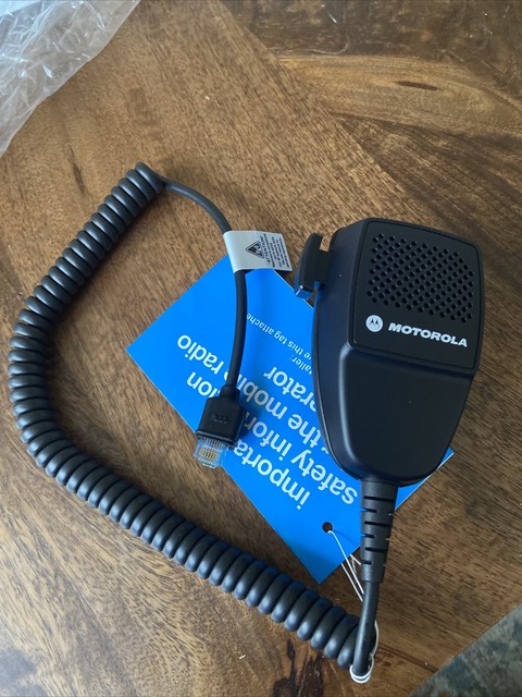 MINT Motorola PMMN4090A Digital Optimized Mobile Microphone for sale ...