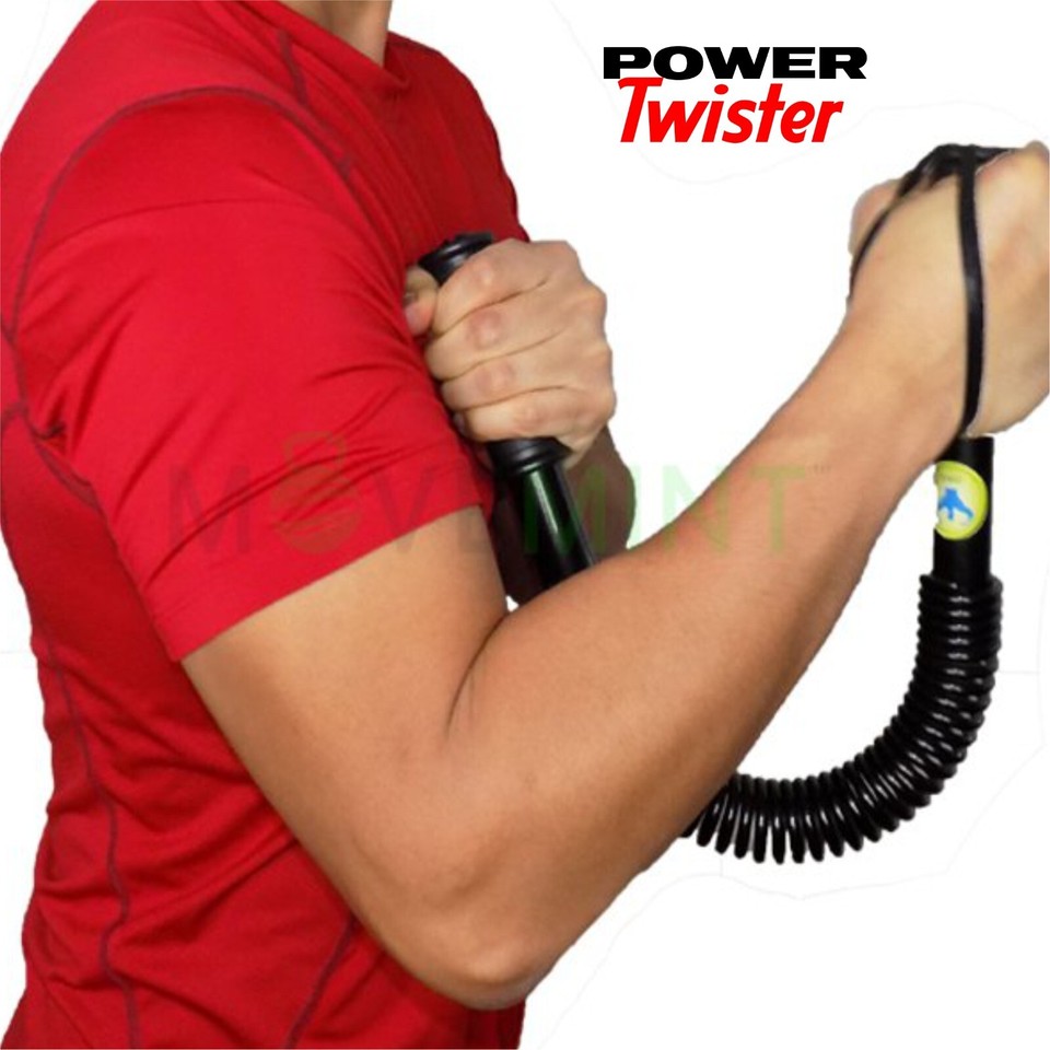 Arm Power Twister 60KG Stretch Spring Bar Bendy Bar Flexible Twist Gym ...