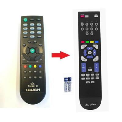 Replacement Dedicated Remote Control For BUSH Freesat Box BFSAT03HD/A ...