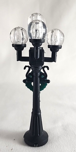 Holiday Time Vintage Village Lamp Post | eBay