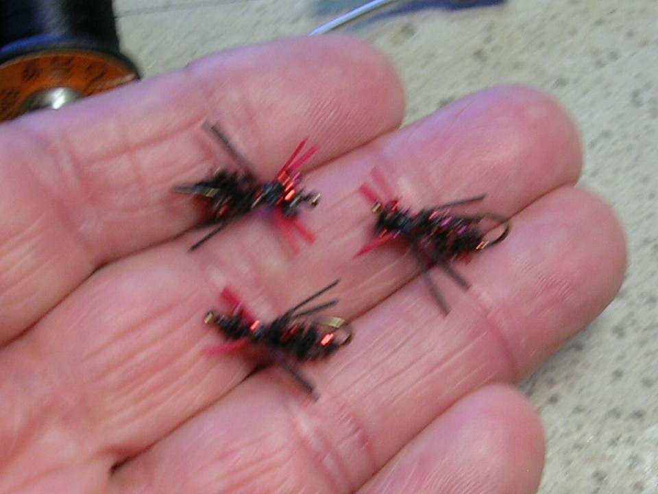 Gibson Brim Killers - "Red Devil" - bluegill sunfish flies - NEW 2021 ...