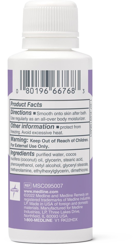 Medline Remedy Baby Nourishing Lotion, Powder Scent, 2 oz, 2 pk | eBay