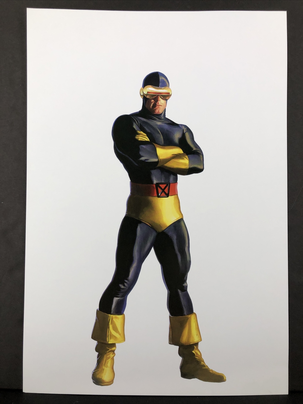 Cyclops Scott Summers - X-Men - Alex Ross Art Marvel Comics Poster ...