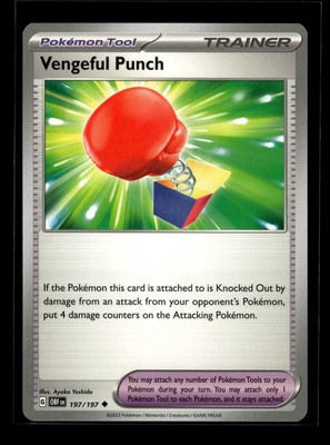 VENGEFUL PUNCH Obsidian Flames #197 OBF(NM+)(PKM) | eBay