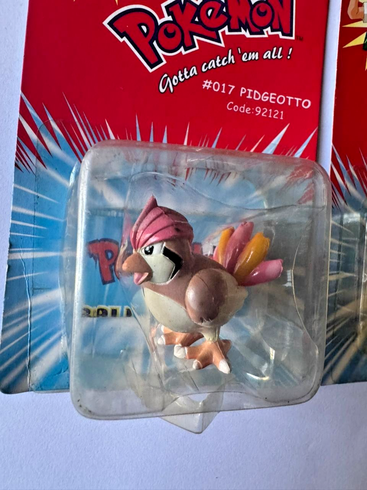 Hasbro Funskool India Pokemon Figures *PIDGEY & PIDGEOTTO* (Tomy 1999 ...
