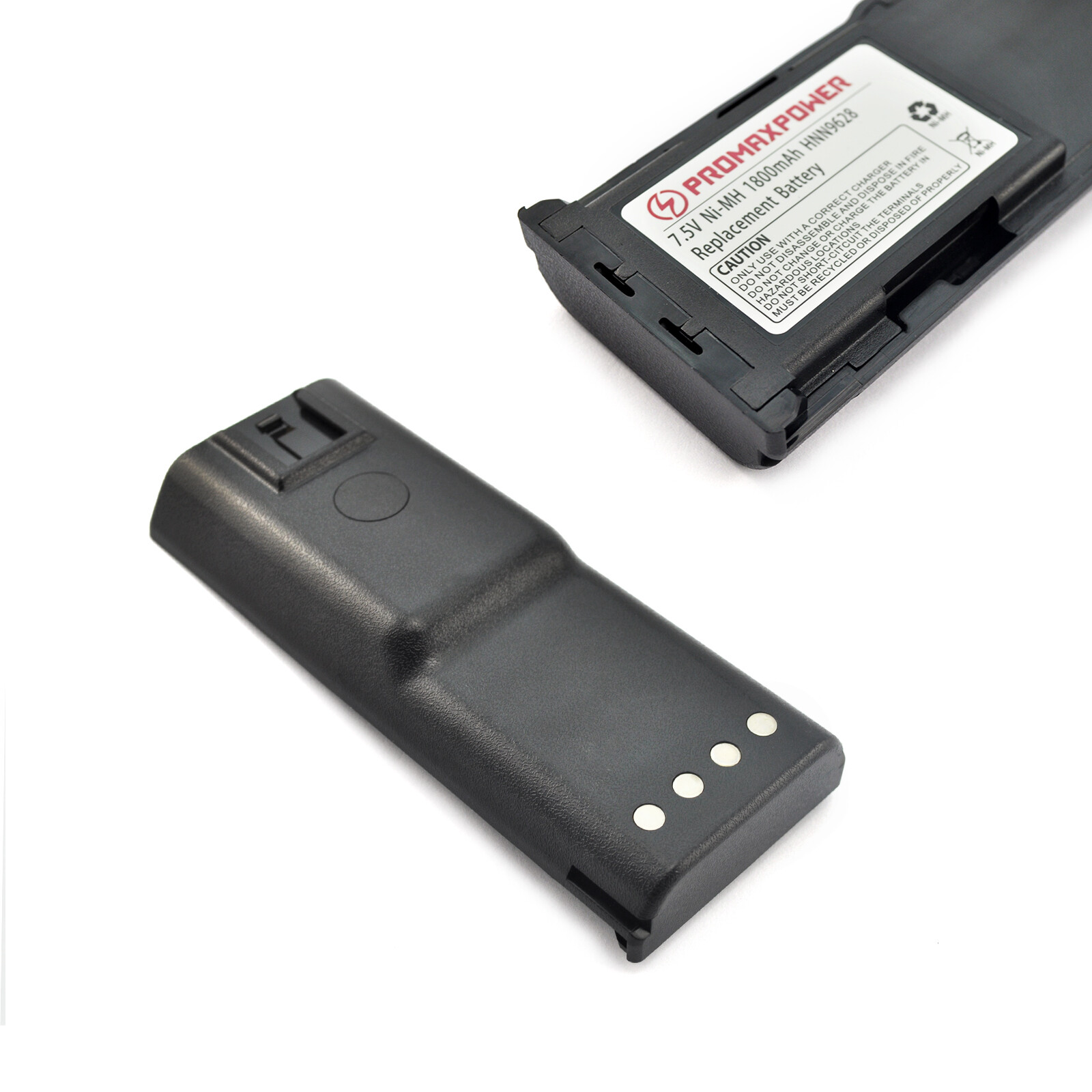 2x 1800mAh HNN9628 Motorola Battery Replacement for GP88, GP300, GTX800 ...