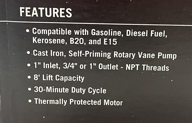 Fill-Rite FR4210H Transfer Pump for sale online | eBay
