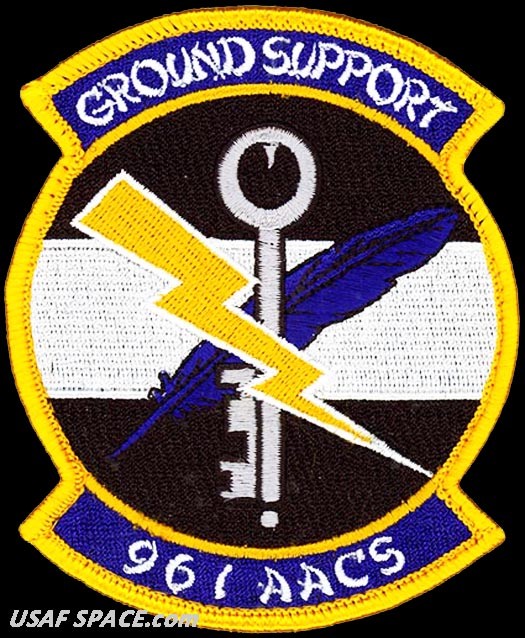 USAF 961ST AIRBORNE AIR CONTROL SQUADRON - GROUND SUPPORT - ORIGINAL ...