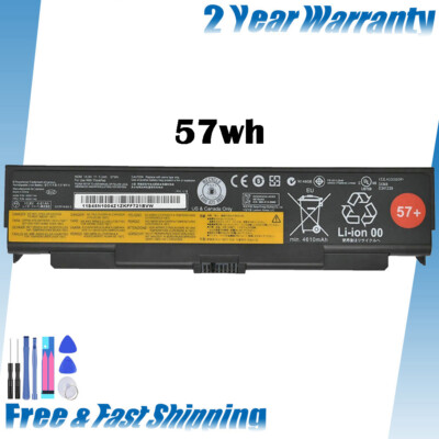 For ThinkPad Lenovo L440 L540 W540 W541 T440P T540P laptop battery ...