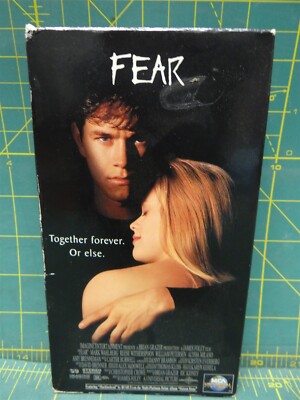 Fear 1996 VHS Tape Rated R Mark Wahlberg Reese Witherspoon MCA ...