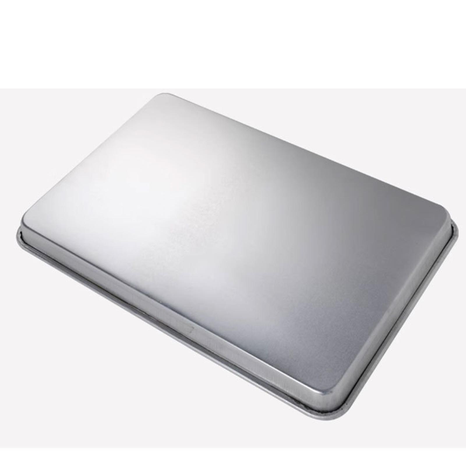 Baking Pan Rectangle Metal Easy Clean Food Trays Baking Sheet for ...